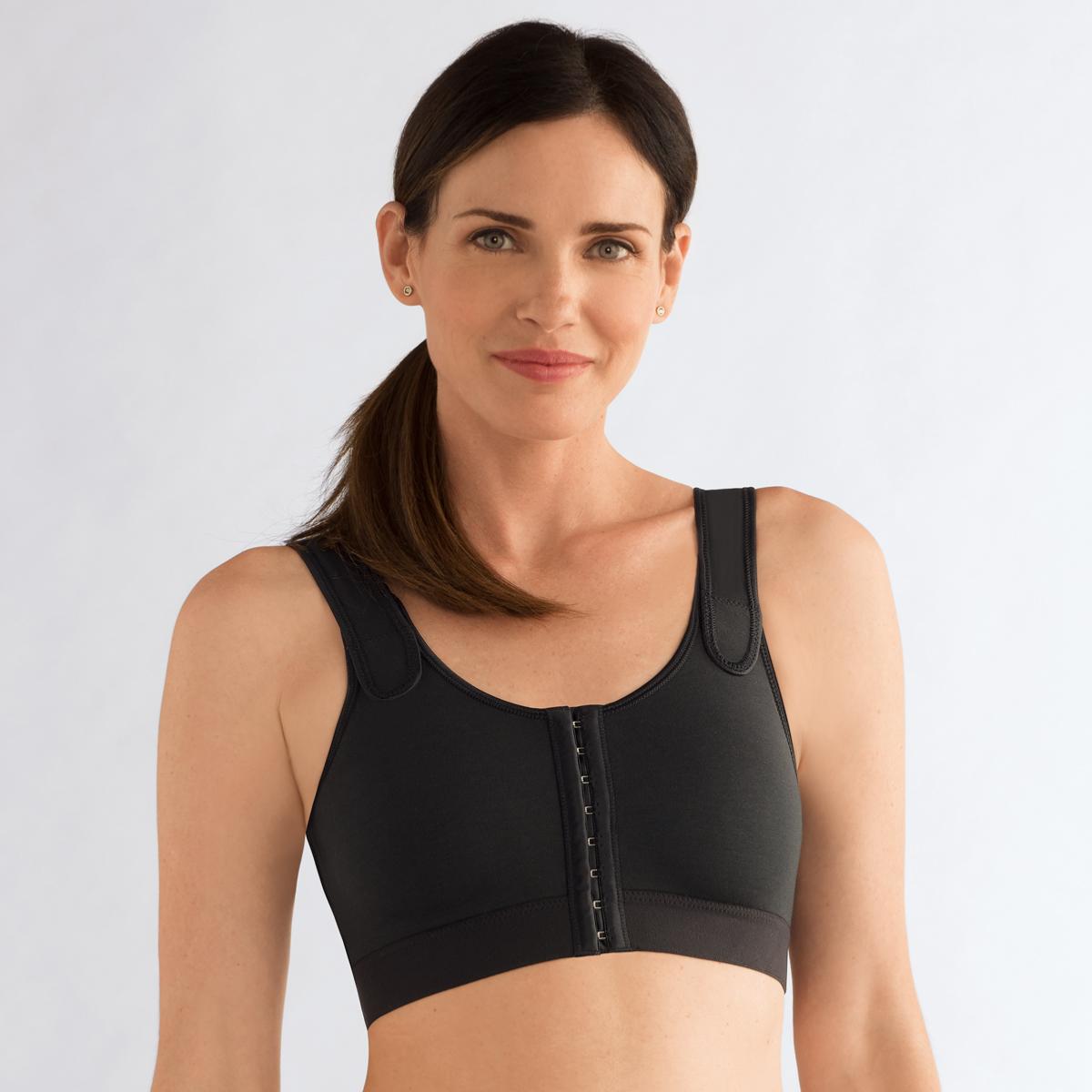 Soutien gorge de compression ouvert devant Sarah Amoena - Autrement Belle