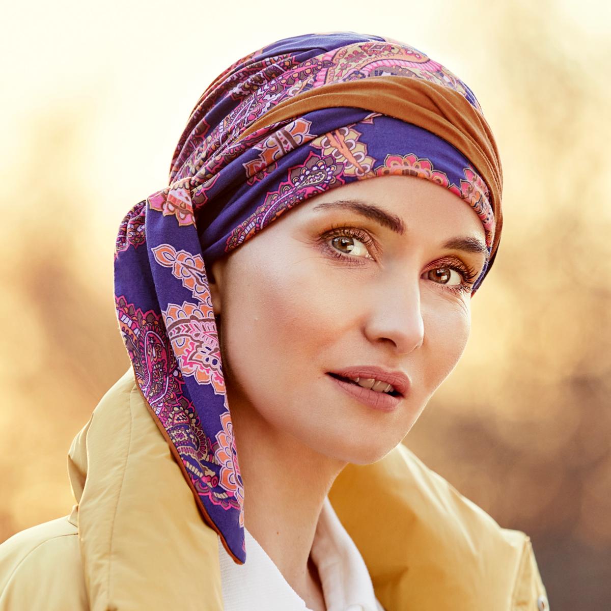 Foulard chimio Béatrice Christine Headwear - Autrement Belle
